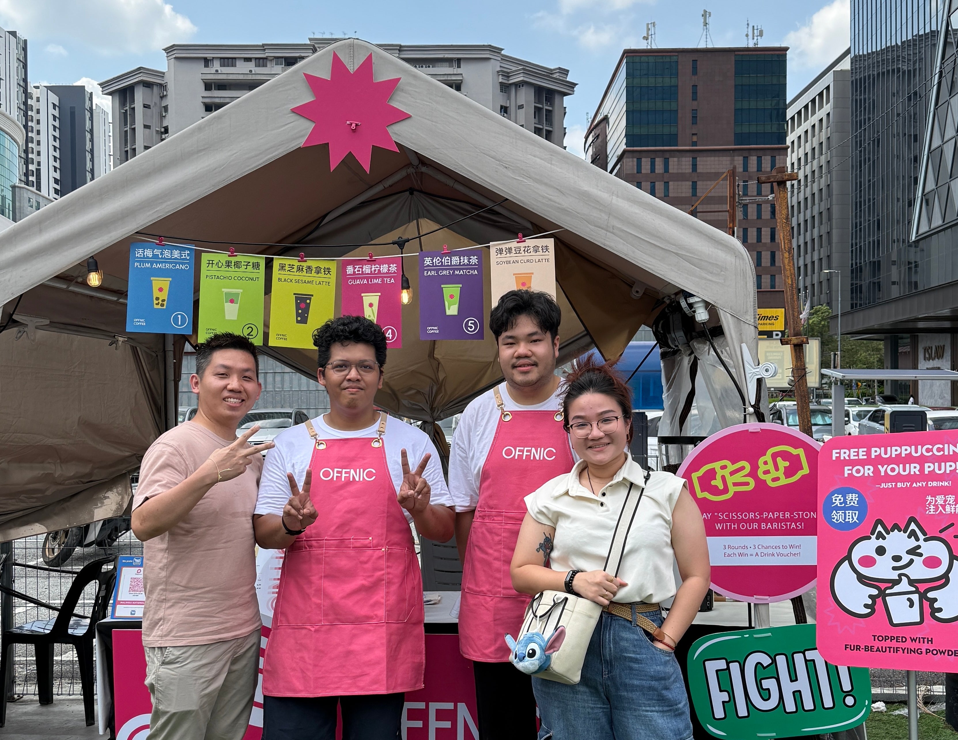 OFFNIC Coffee Brewing Moments at International Coffee Week
